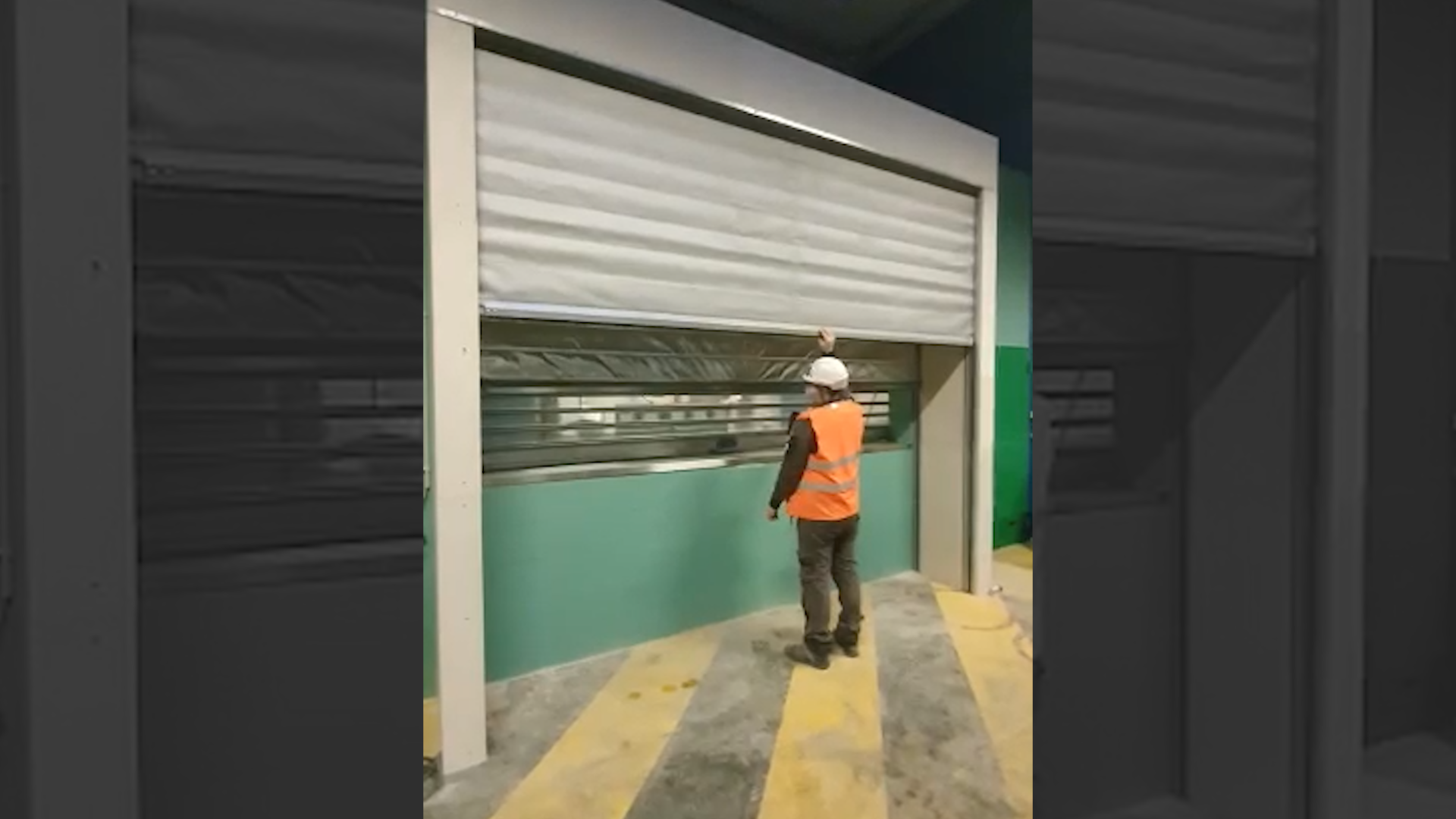 Rideaux coupe-feu EI60 deux toiles : découvrez le dispositif